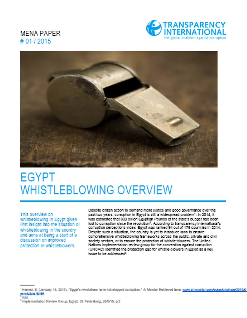 Egypt - Transparency.org