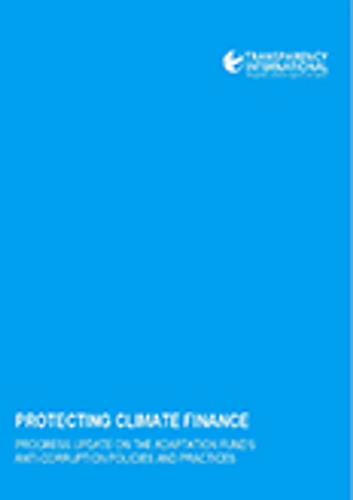 Global Corruption Report: Climate Change -… - Transparency.org