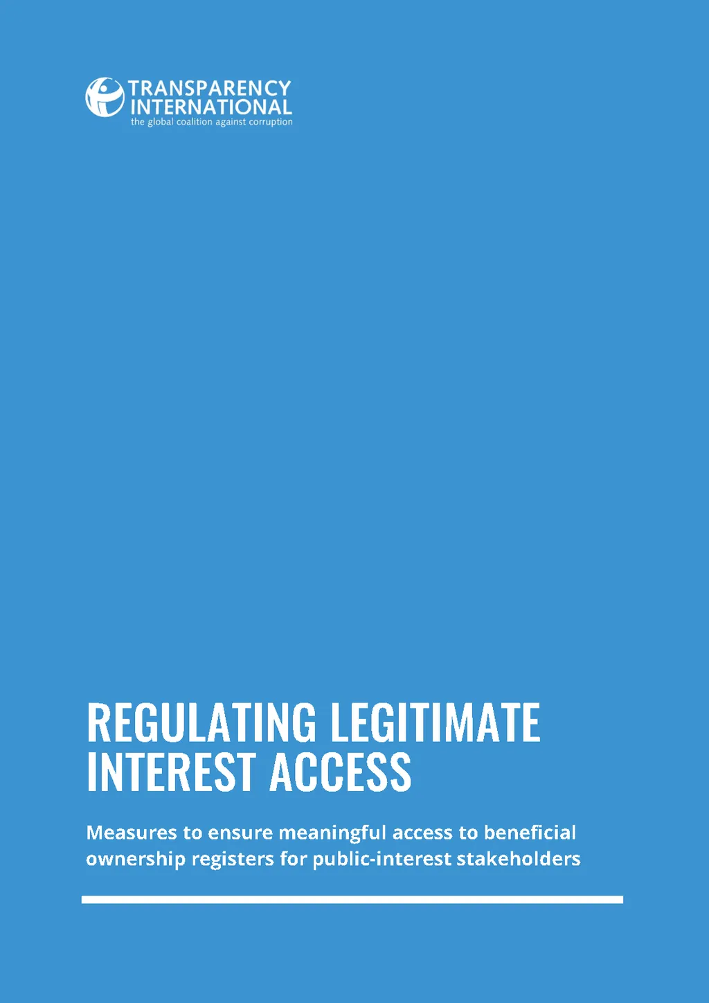 Regulating Legitimate Interest Access: Measures to… - Transparency.org
