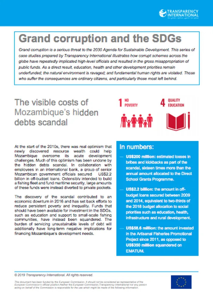 Corruption and the Sustainable Development Goals:… - Transparency.org