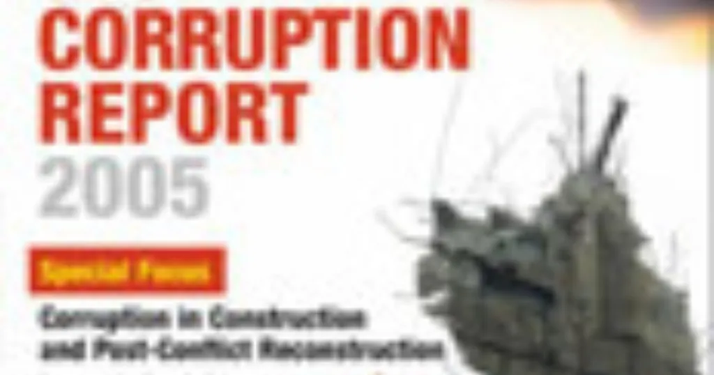 Global Corruption Report 2005: Corruption in… - Transparency.org