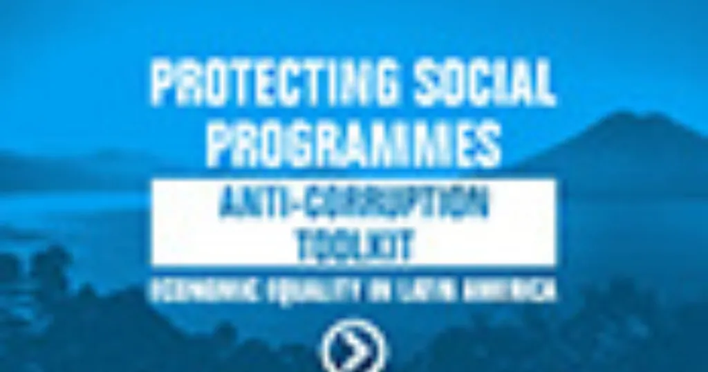 Transparency.org - PROTEGIENDO LOS PROGRAMAS SOCIALES: TOOLKIT…