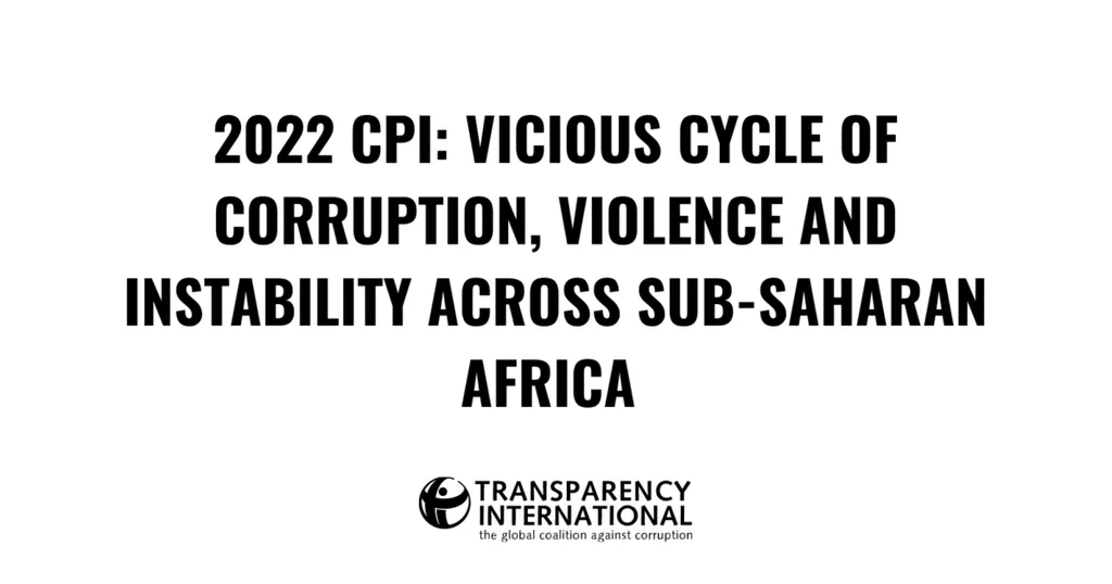 Transparency.org - L’Indice de perception de la corruption 2022…