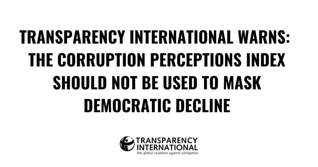 Transparency International warns: the Corruption… - Transparency.org