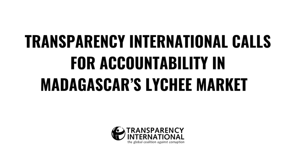 Transparency International calls for… - Transparency.org