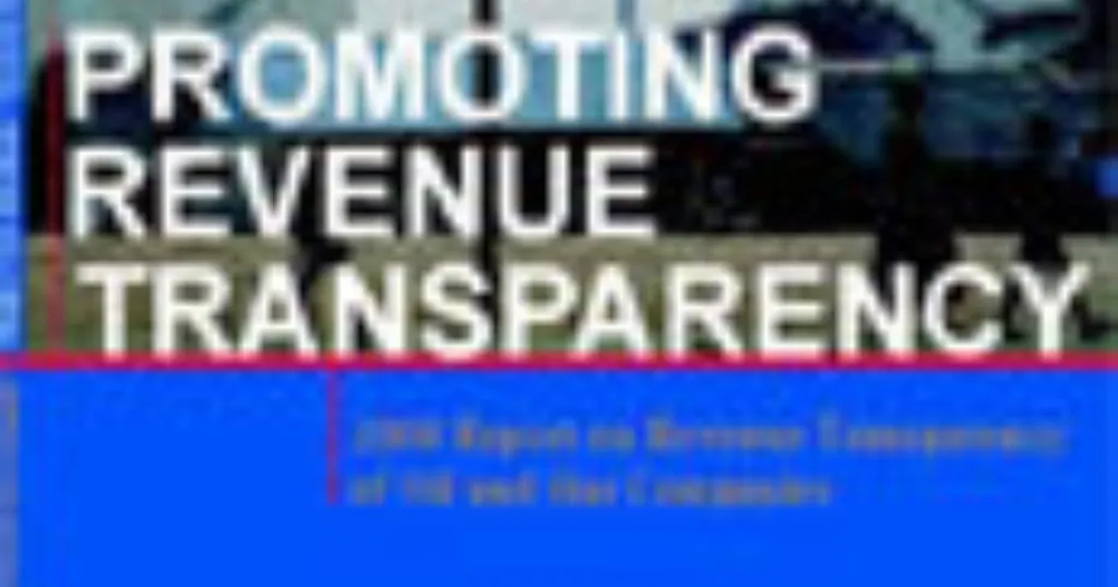 Promoting Revenue Transparency: 2008 report on… - Transparency.org