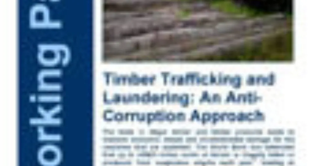 Working Paper 07/2010: Timber trafficking and… - Transparency.org
