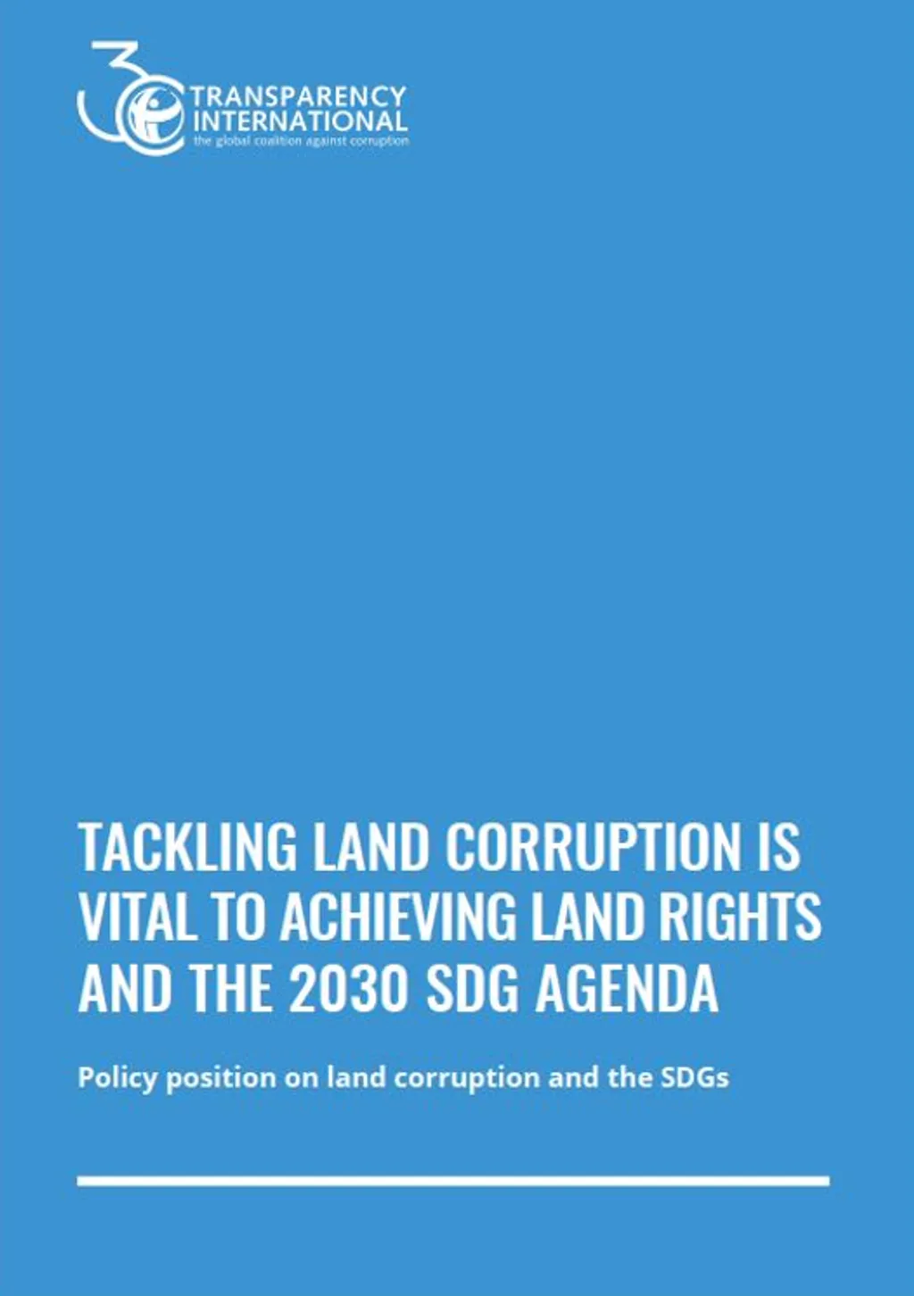 Land corruption - Our priorities - Transparency.org